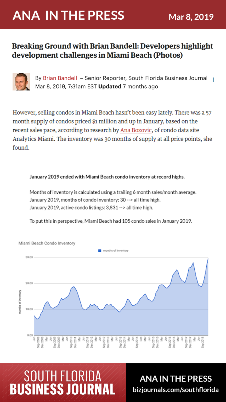 Press - Ana Bozovic - ANALYTICS . MIAMI