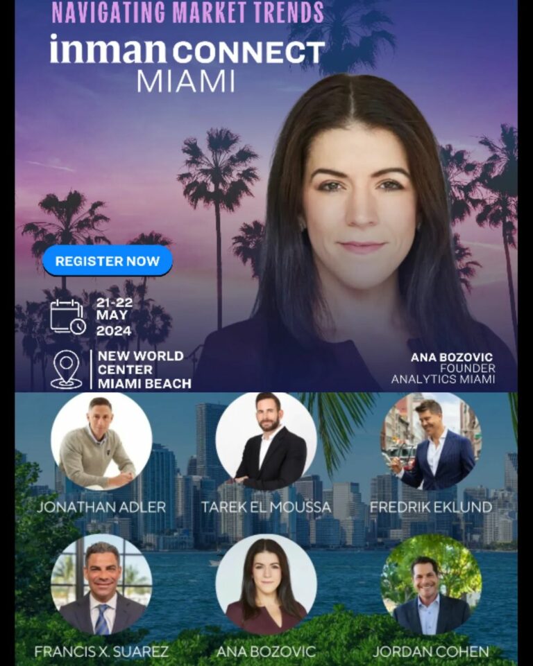 Analytics Miami : opportunities in Miami real estate founded by Ana Bozovic - ANALYTICS . MIAMI